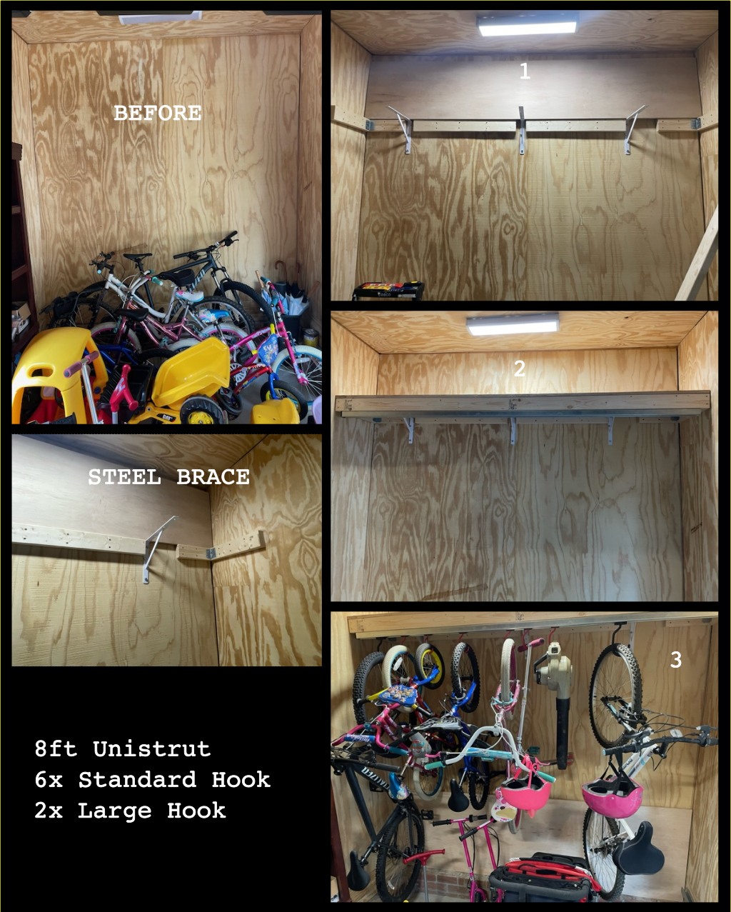 The Ultimate Unistrut Sliding Sliding Hook Gallery - Shop Gear-blocks