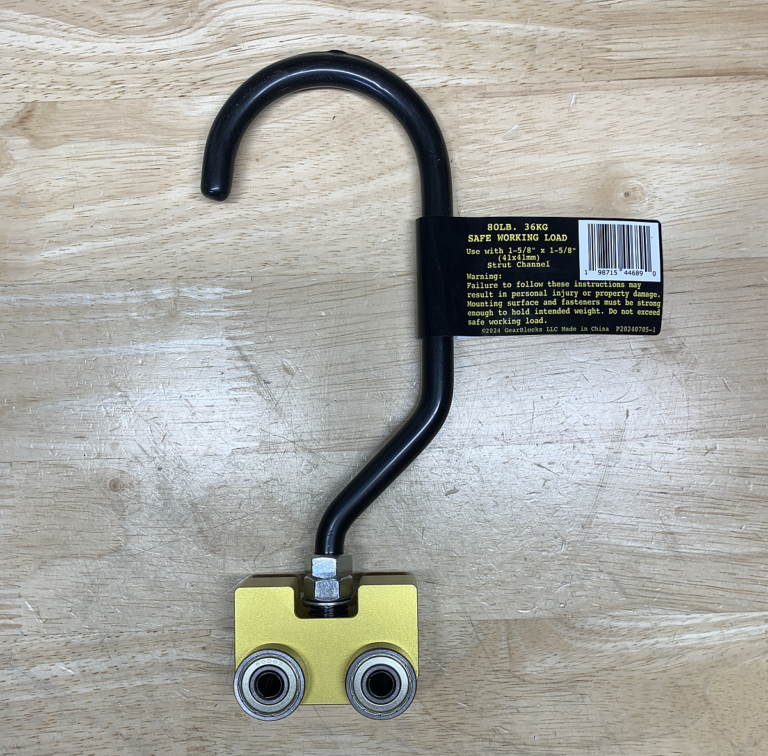Large Swivel Hook - Shop Gear-blocks