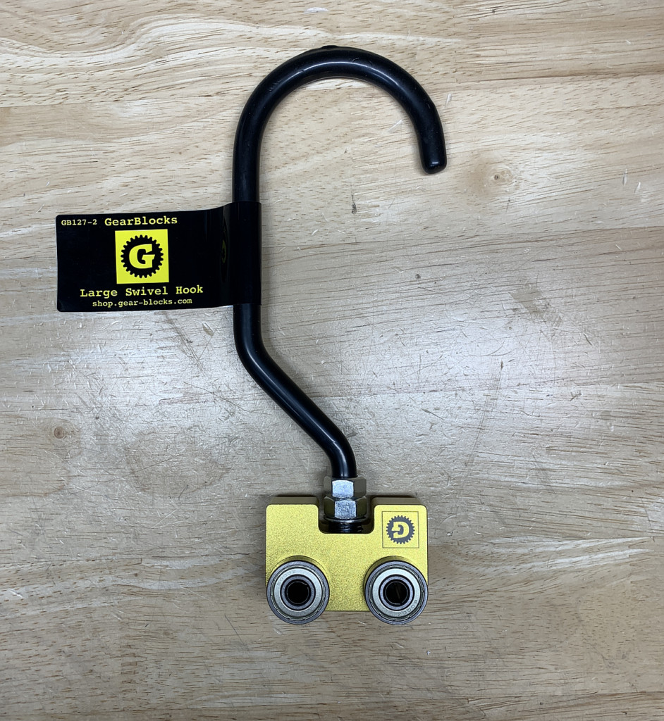 Large Swivel Hook - Shop Gear-blocks