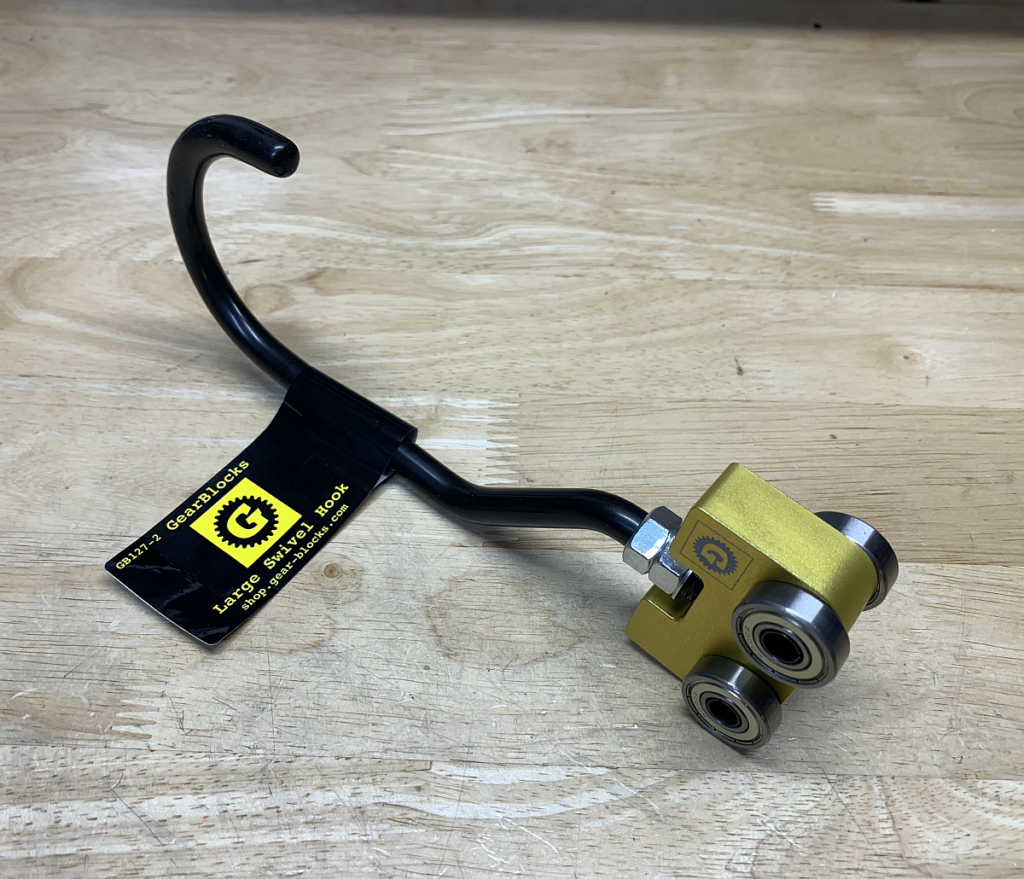 Large Swivel Hook - Shop Gear-blocks