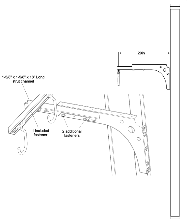 About the ultimate Unistrut sliding hook bike storage rack - Shop Gear ...
